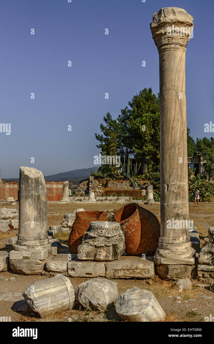 The Basilica of Saint John Turkey Stock Photo - Alamy