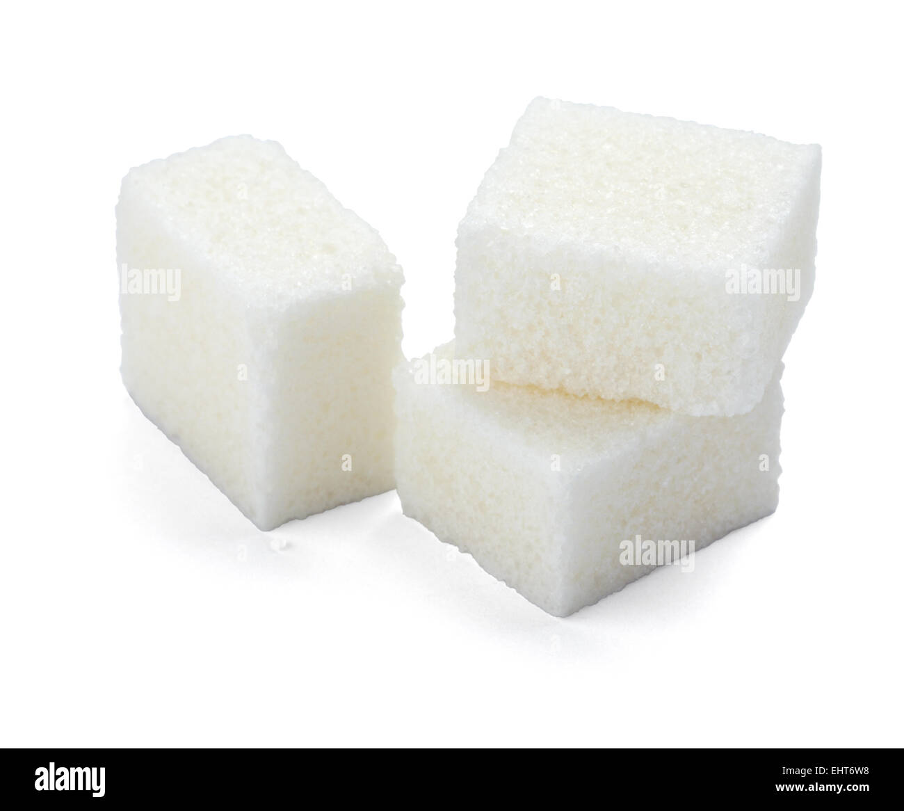 White cube sugar Cut Out Stock Images & Pictures - Alamy