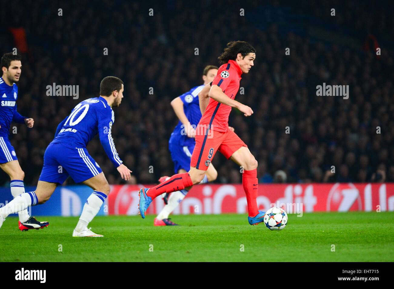 Edinson CAVANI - 11.03.2015 - Chelsea/Paris Saint Germain - 1/8Finale ...