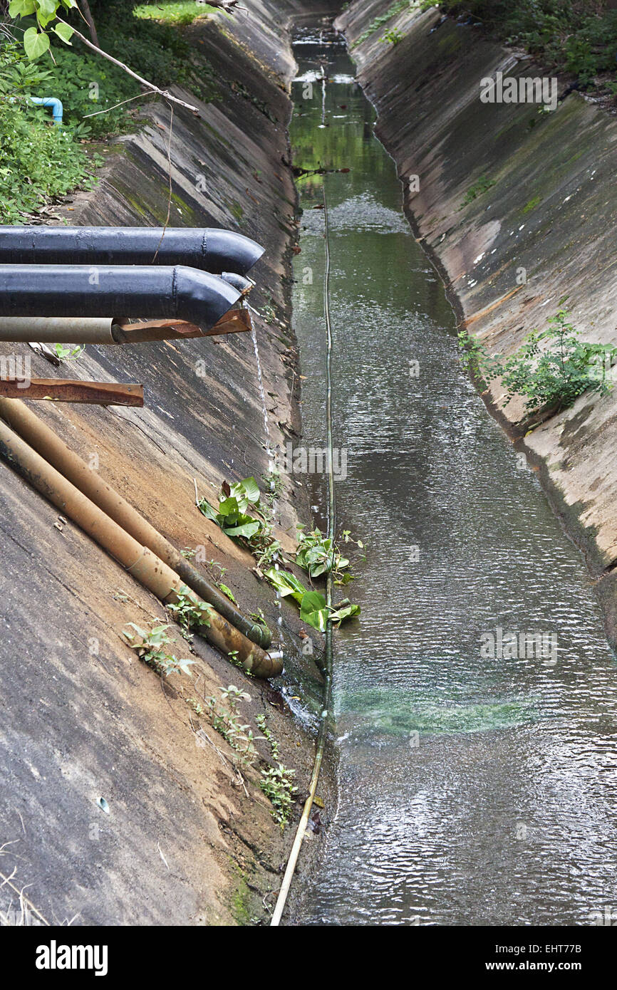 Discharge pipes hi-res stock photography and images - Alamy