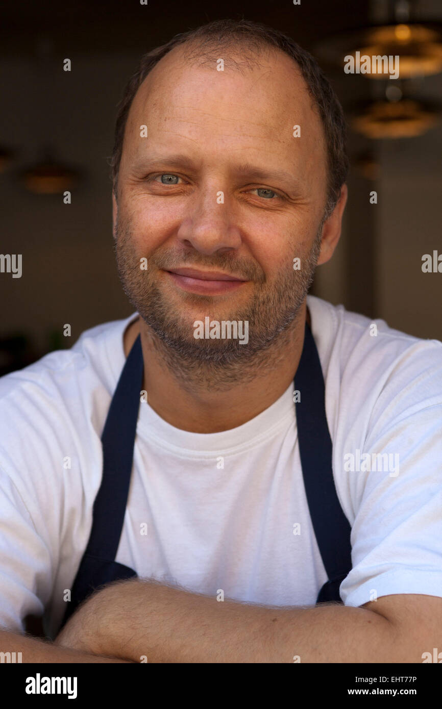 Simon Rogan Chef Patron at L'Enclume and Fera Restaurants Stock Photo ...