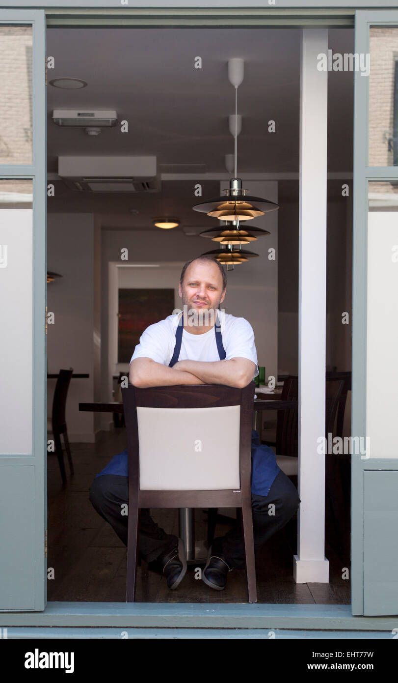 Simon Rogan Chef Patron at L'Enclume and Fera Restaurants Stock Photo ...