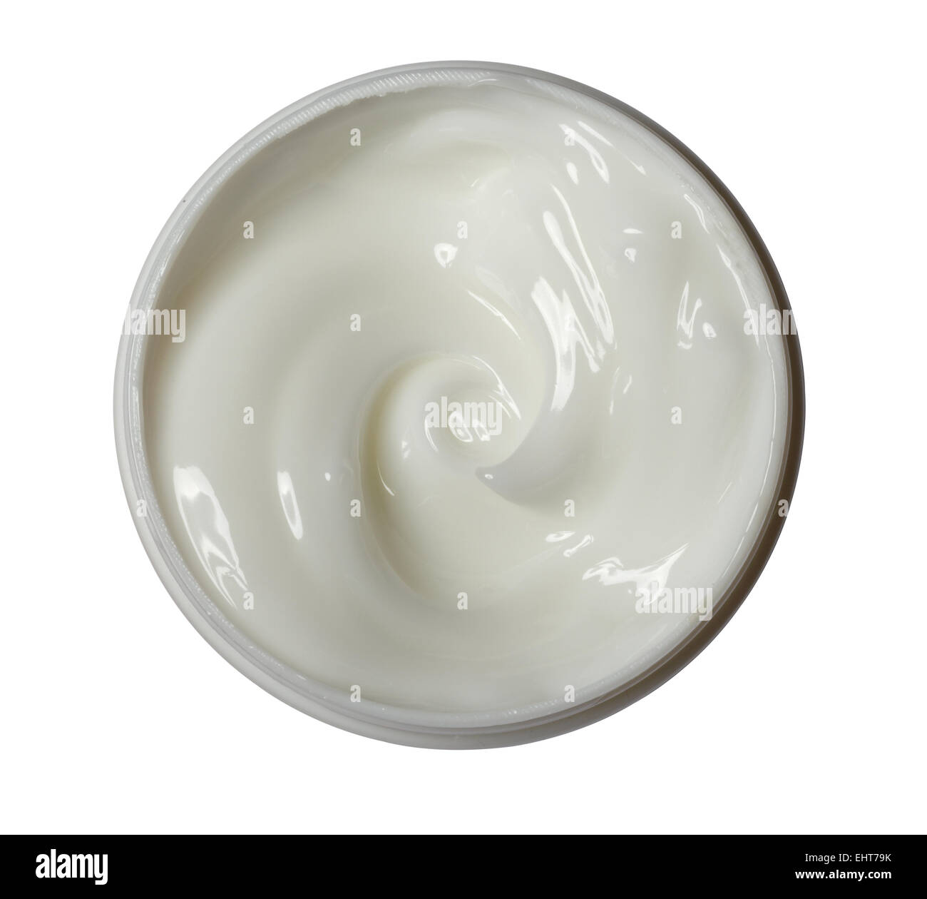 beauty white cream Stock Photo - Alamy