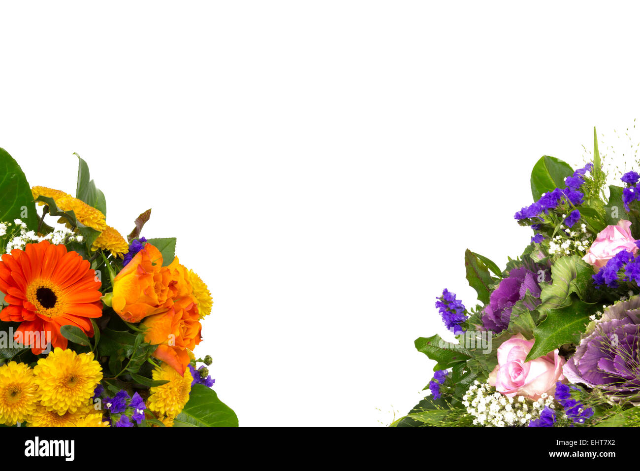 Two flower bouquets 5 Stock Photo - Alamy