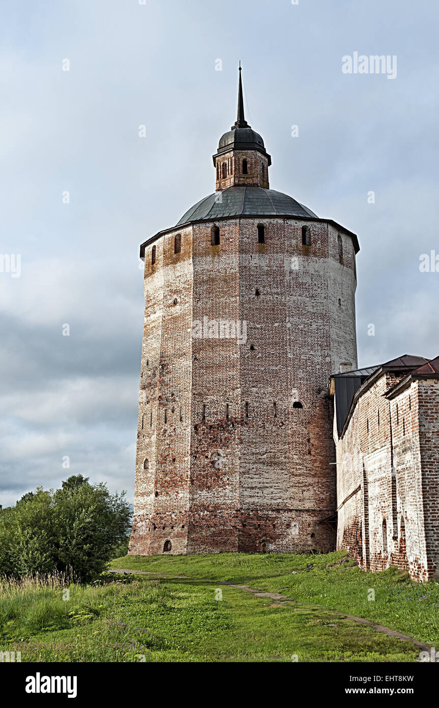Tower of ancient monastery Stock Photo - Alamy