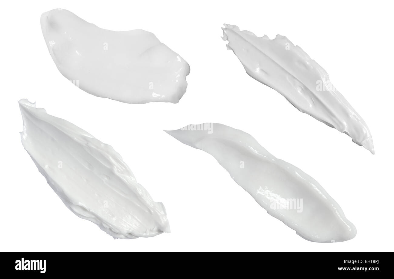 beauty white cream Stock Photo - Alamy