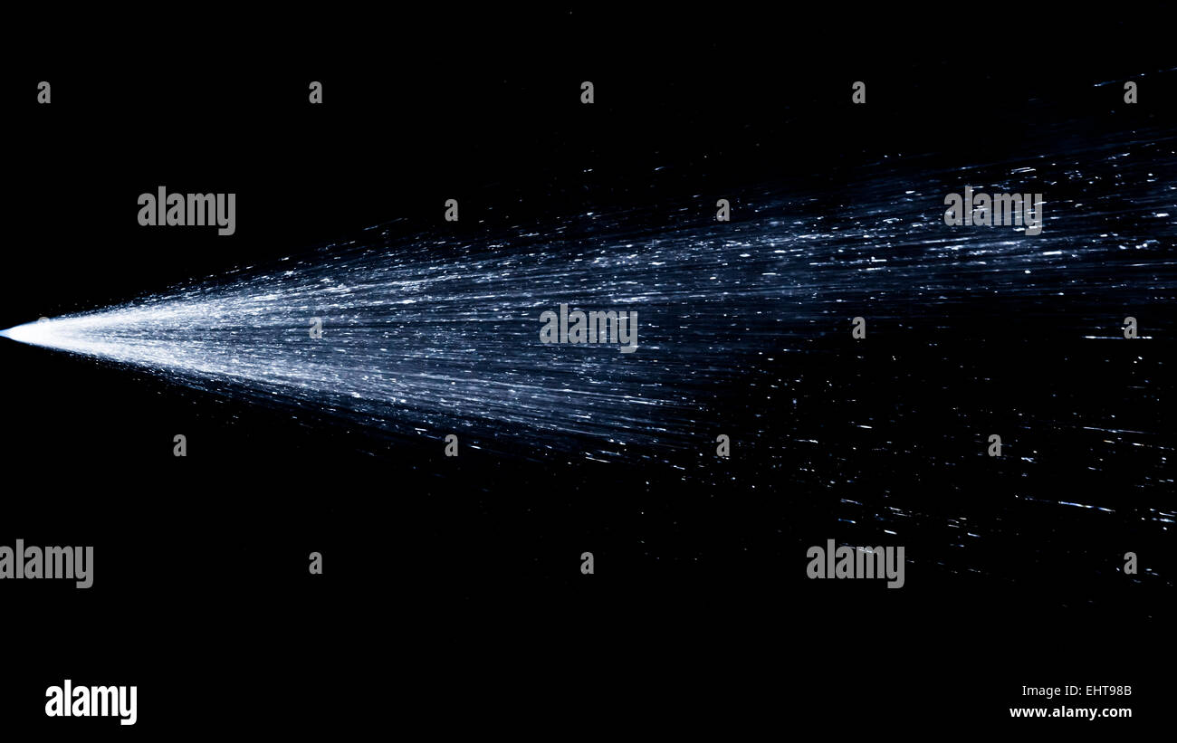 Water being sprayed Stock Photo - Alamy