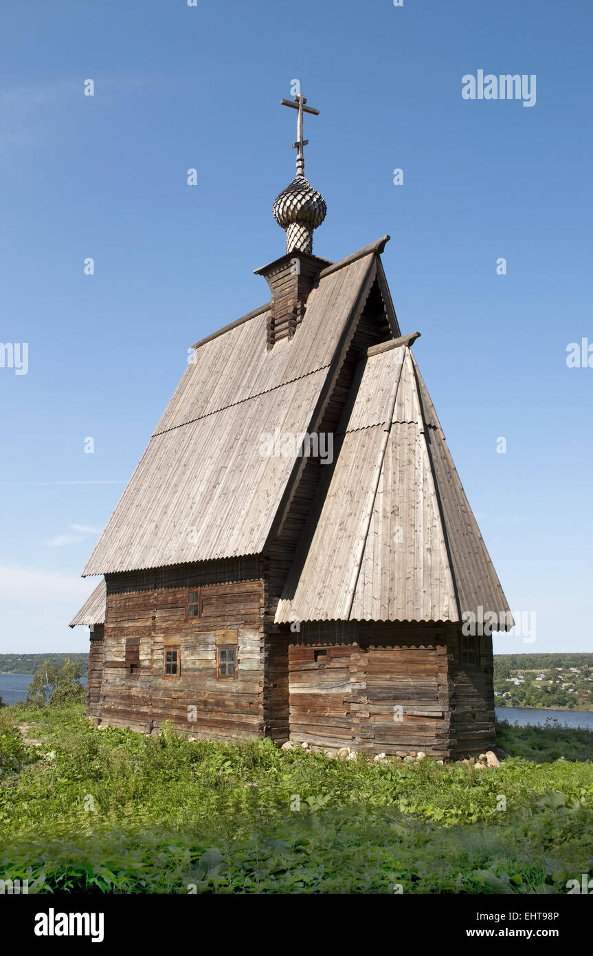 Old log church museum hi-res stock photography and images - Alamy