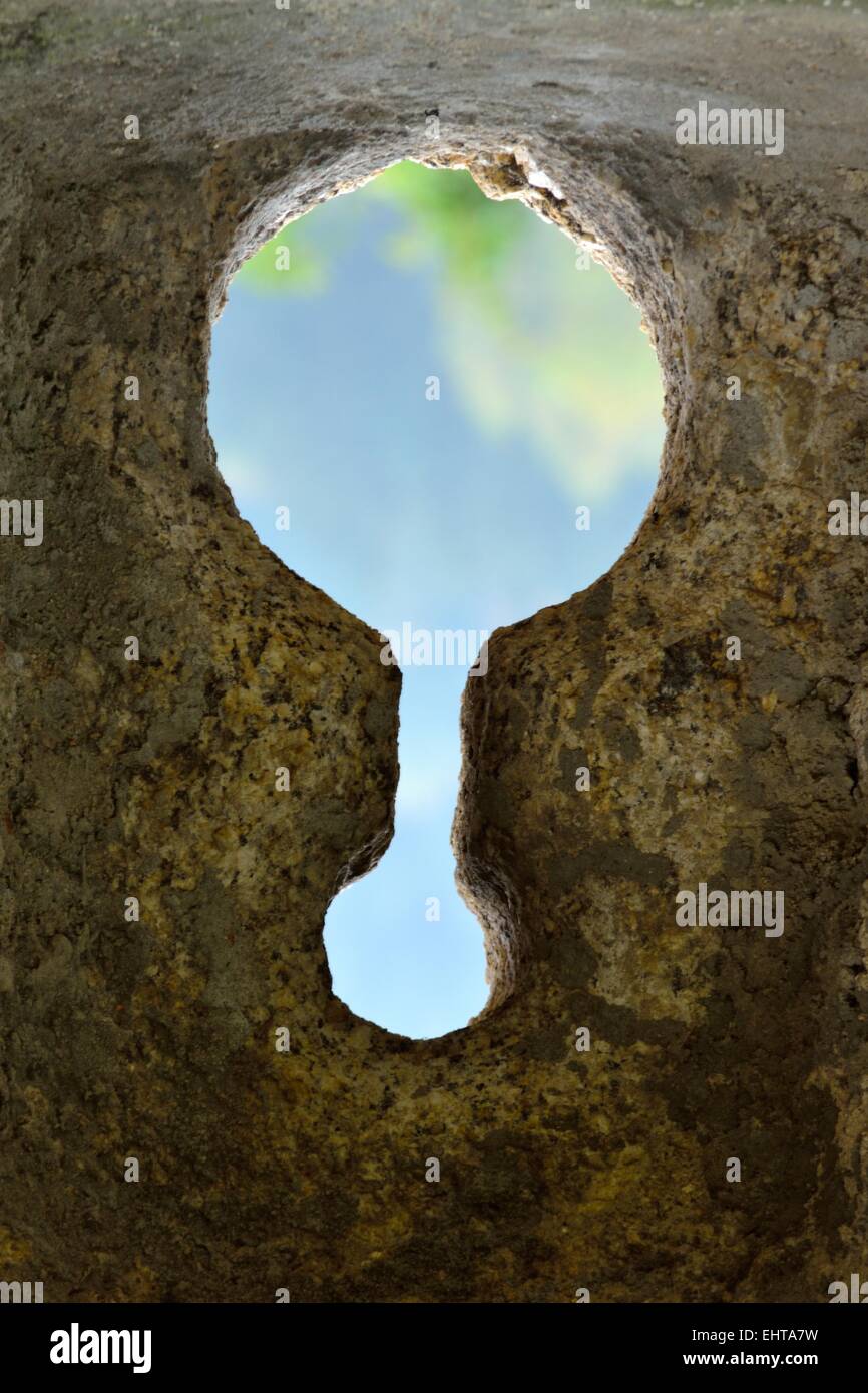Keyhole medieval hi-res stock photography and images - Alamy