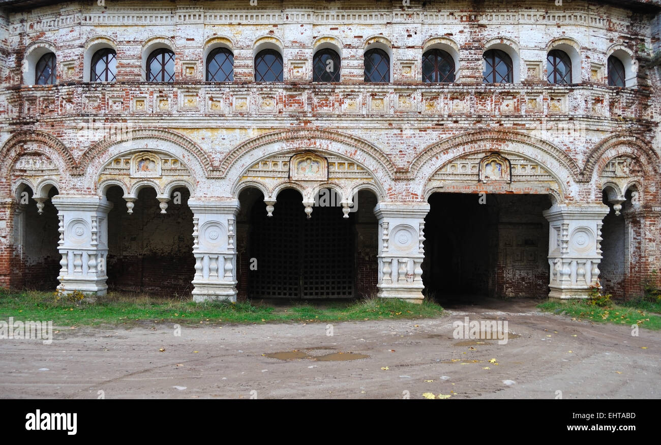 Entrance to the ancient monastery Stock Photo - Alamy