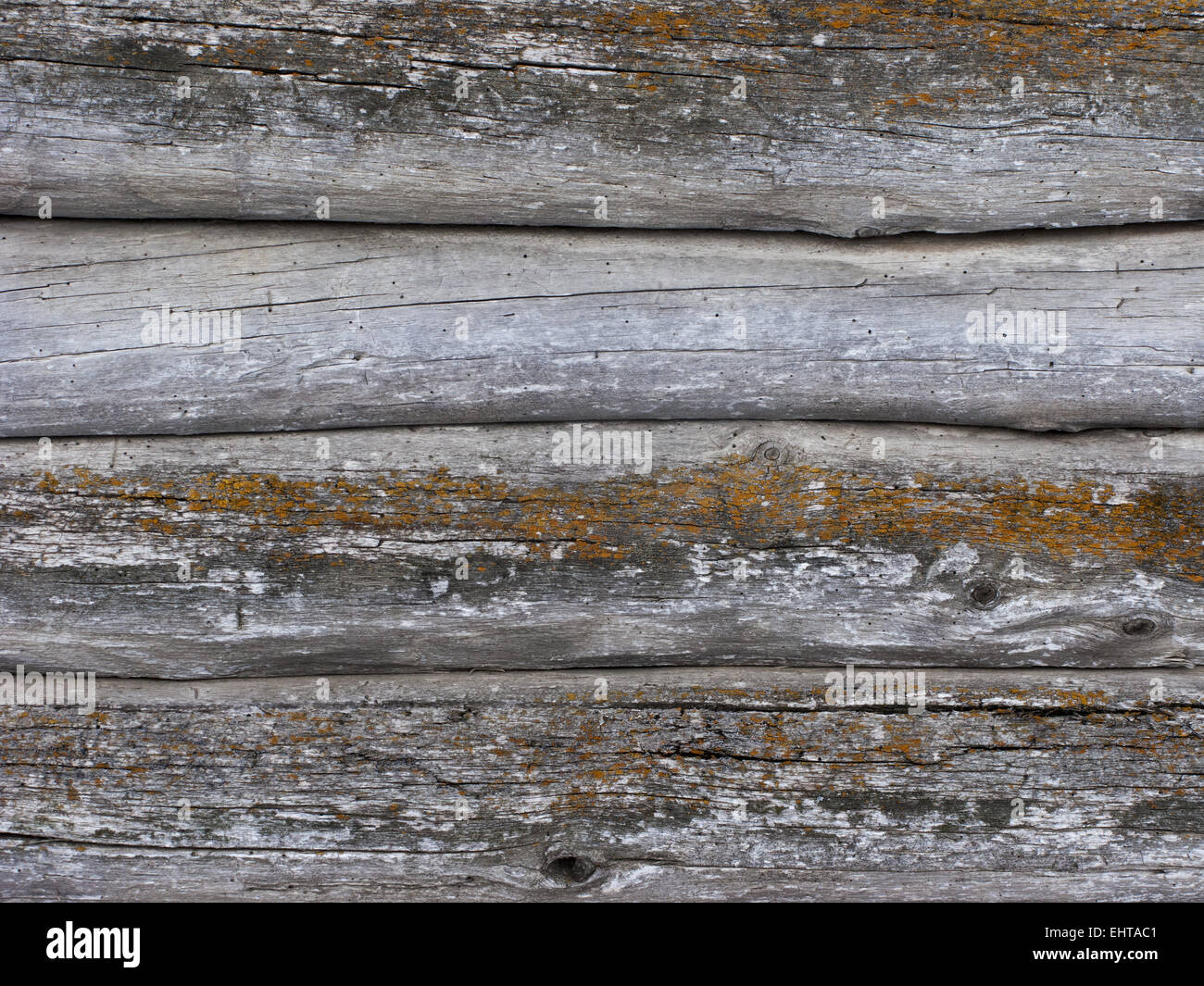 Old log walls texture Stock Photo - Alamy