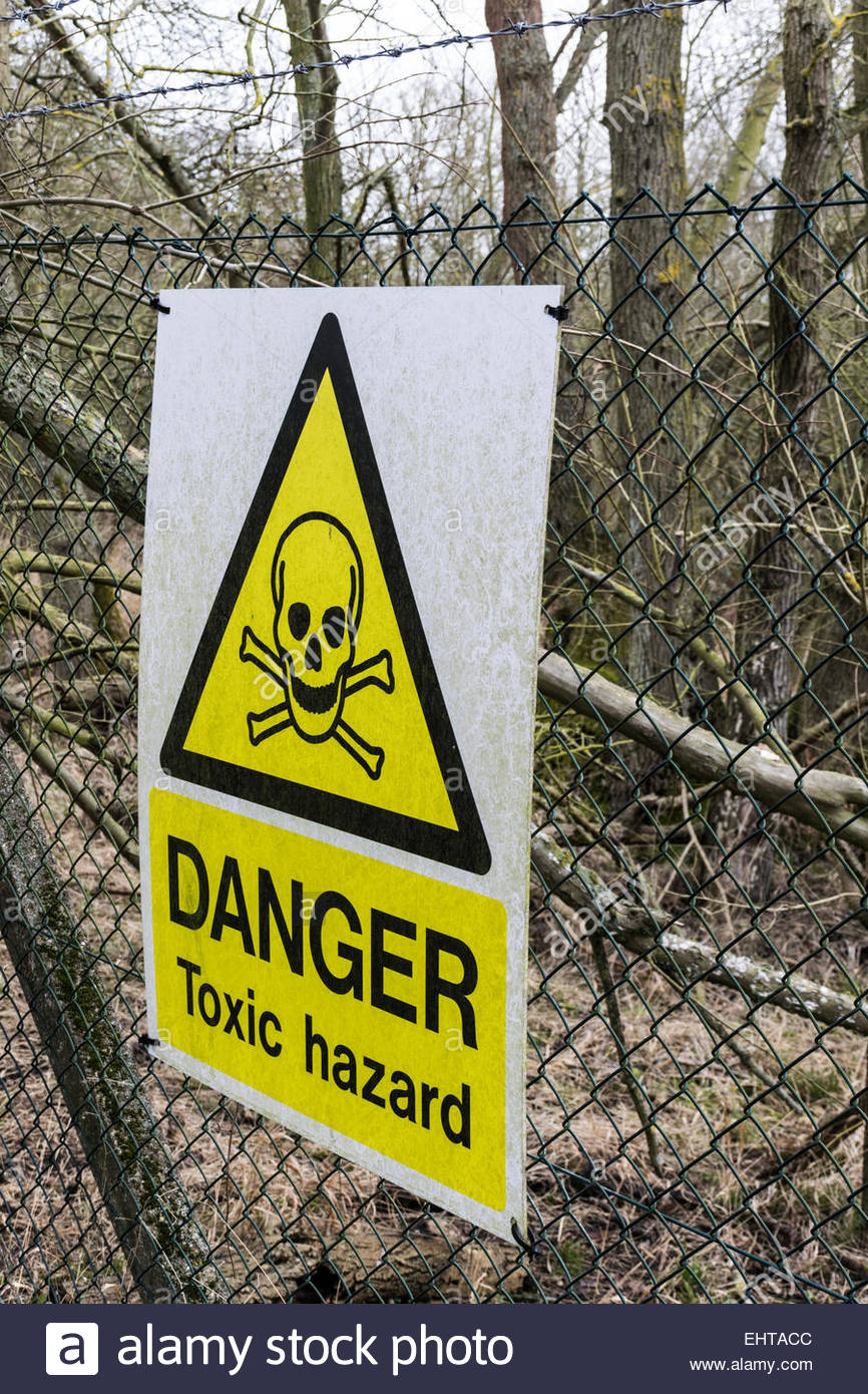 Hazard Signs High Resolution Stock Photography and Images - Alamy