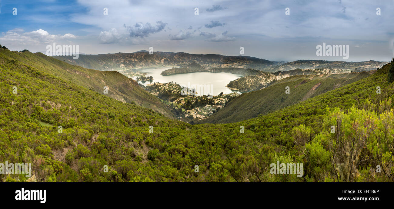 Wonchi Crater lake Stock Photo - Alamy
