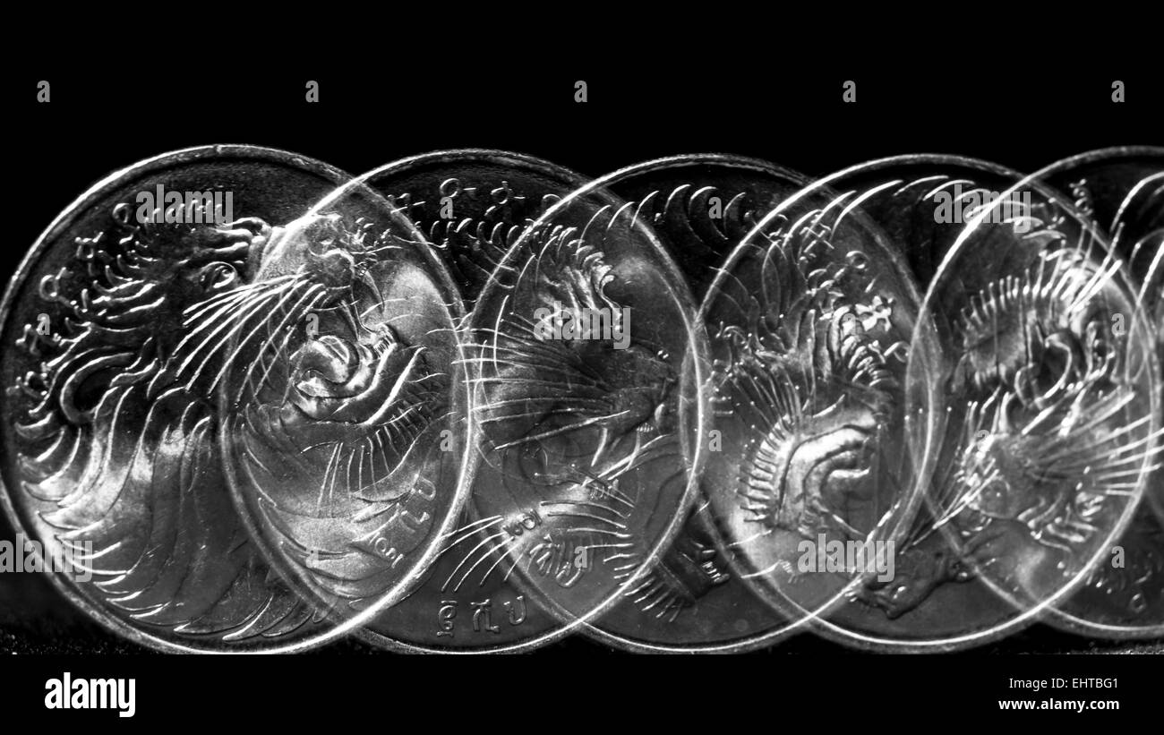 Coin roll hi-res stock photography and images - Alamy