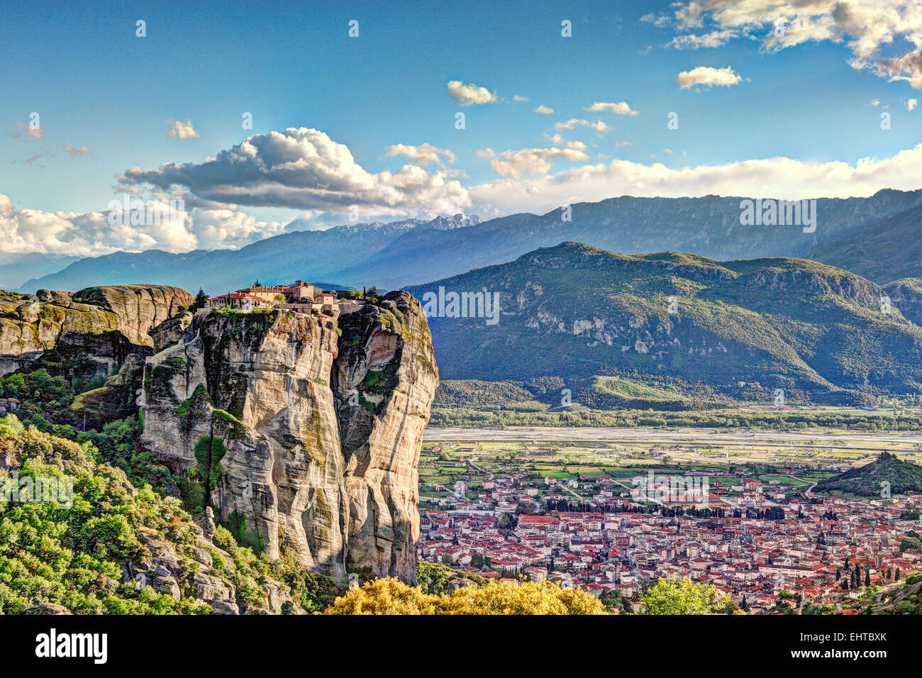 Holy Trinity Monastery or Agia Triada Monastery in the Meteora ...