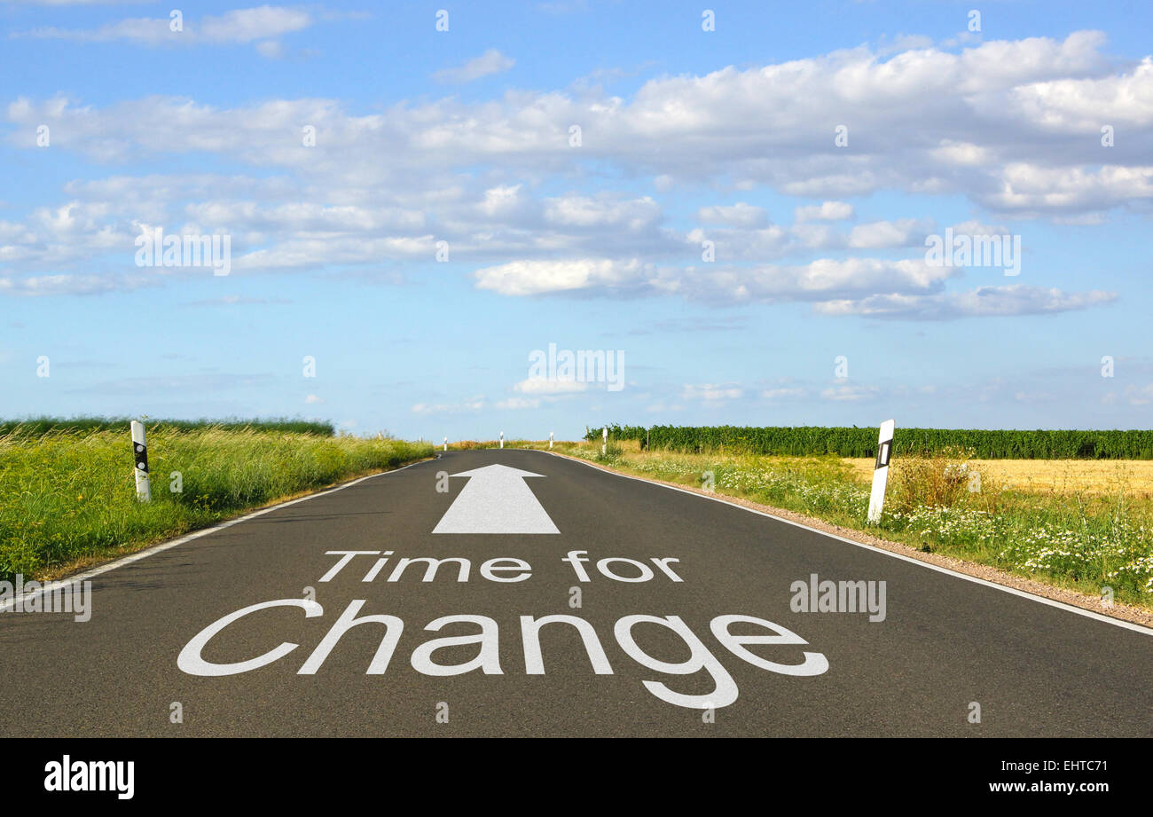Time for change Stock Photo - Alamy