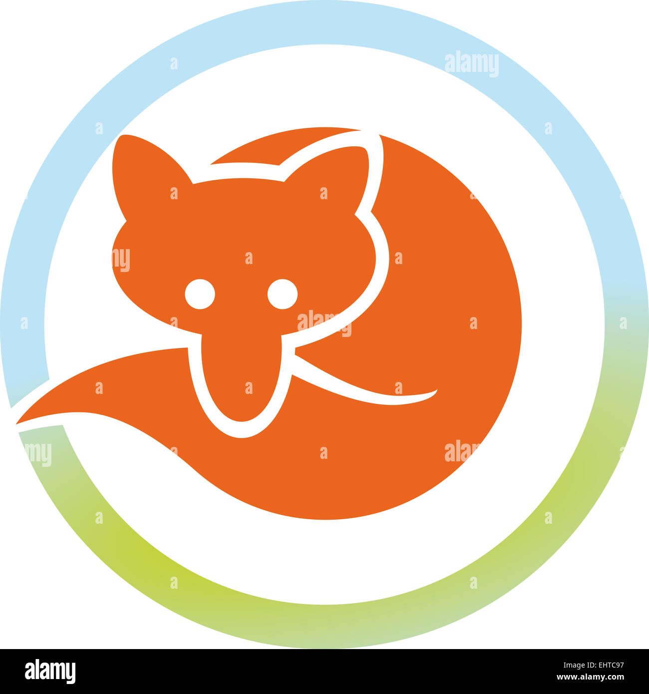 Fox symbol hi-res stock photography and images - Alamy