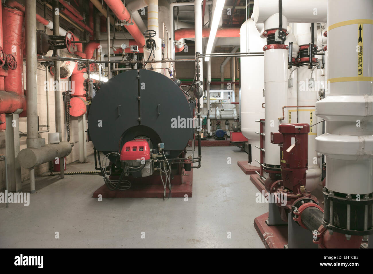 large industrial boiler room Stock Photo - Alamy