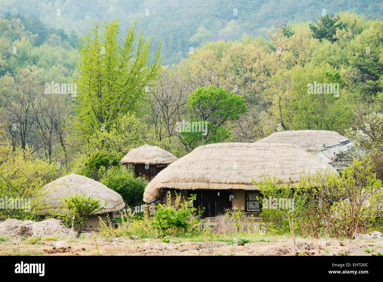 Asia, Republic of Korea, South Korea, Gyeongsangbuk-do, Yangdong folk ...