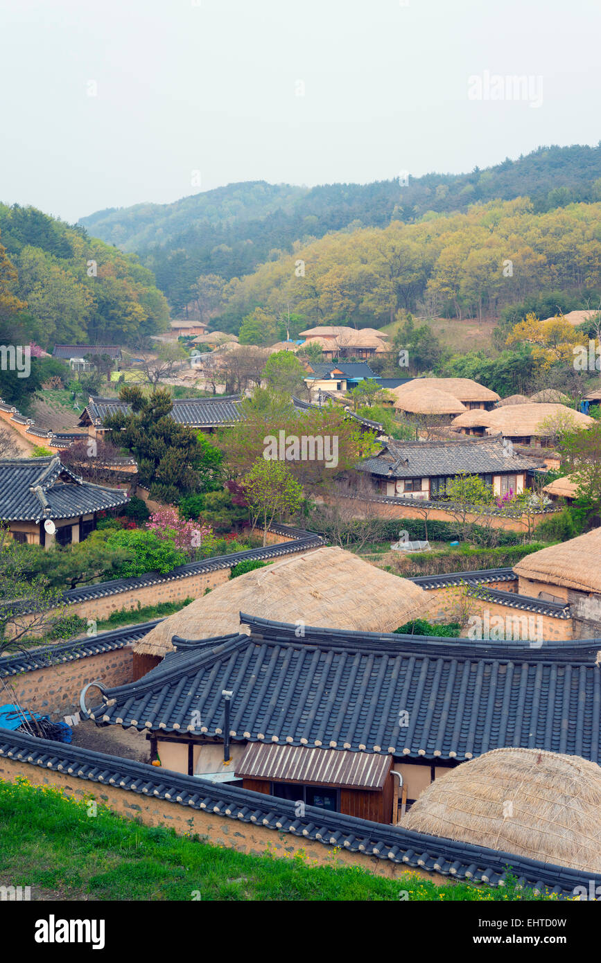 Asia, Republic of Korea, South Korea, Gyeongsangbuk-do, Yangdong folk ...