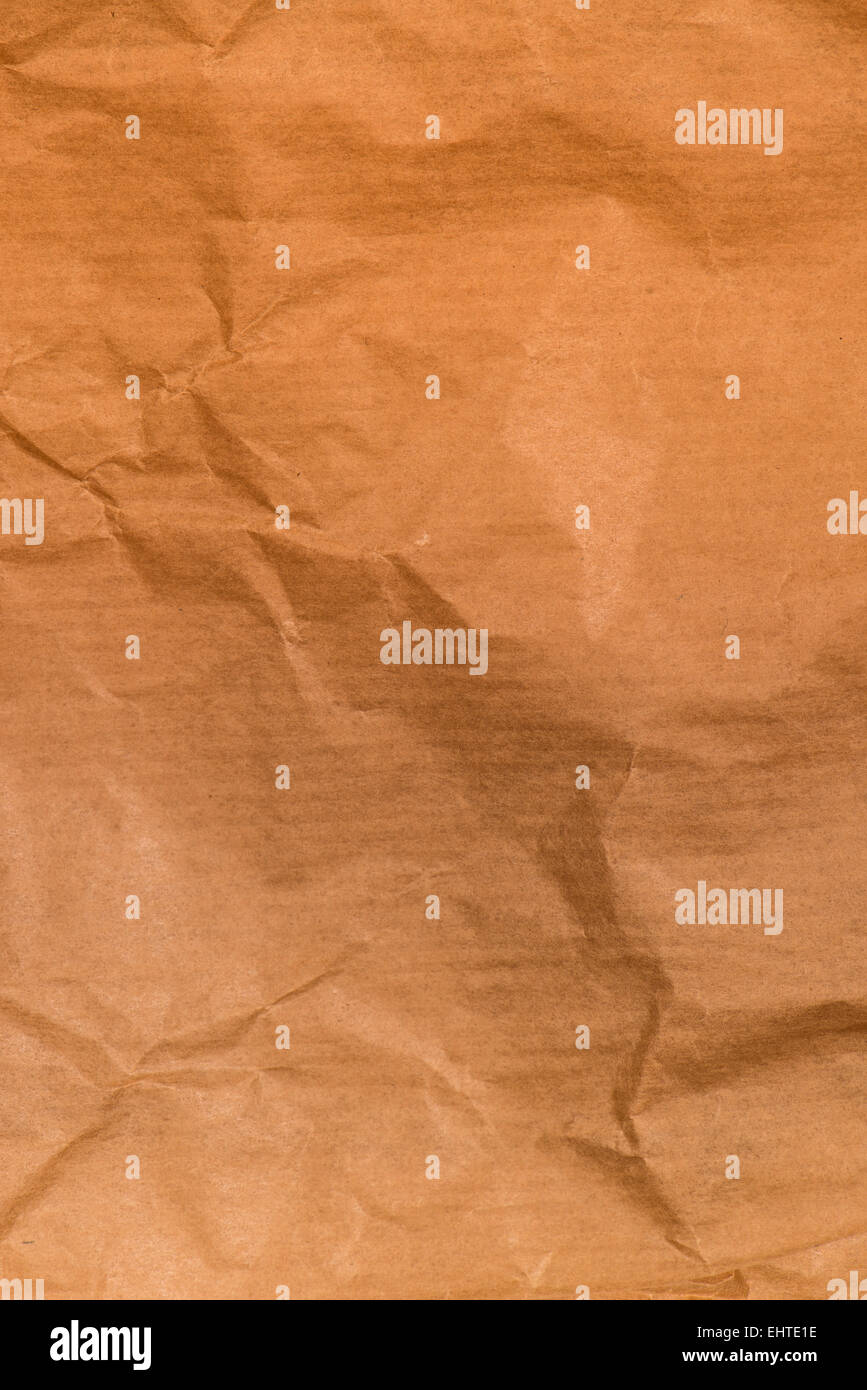 Closeup detail of old brown paper texture Stock Photo - Alamy