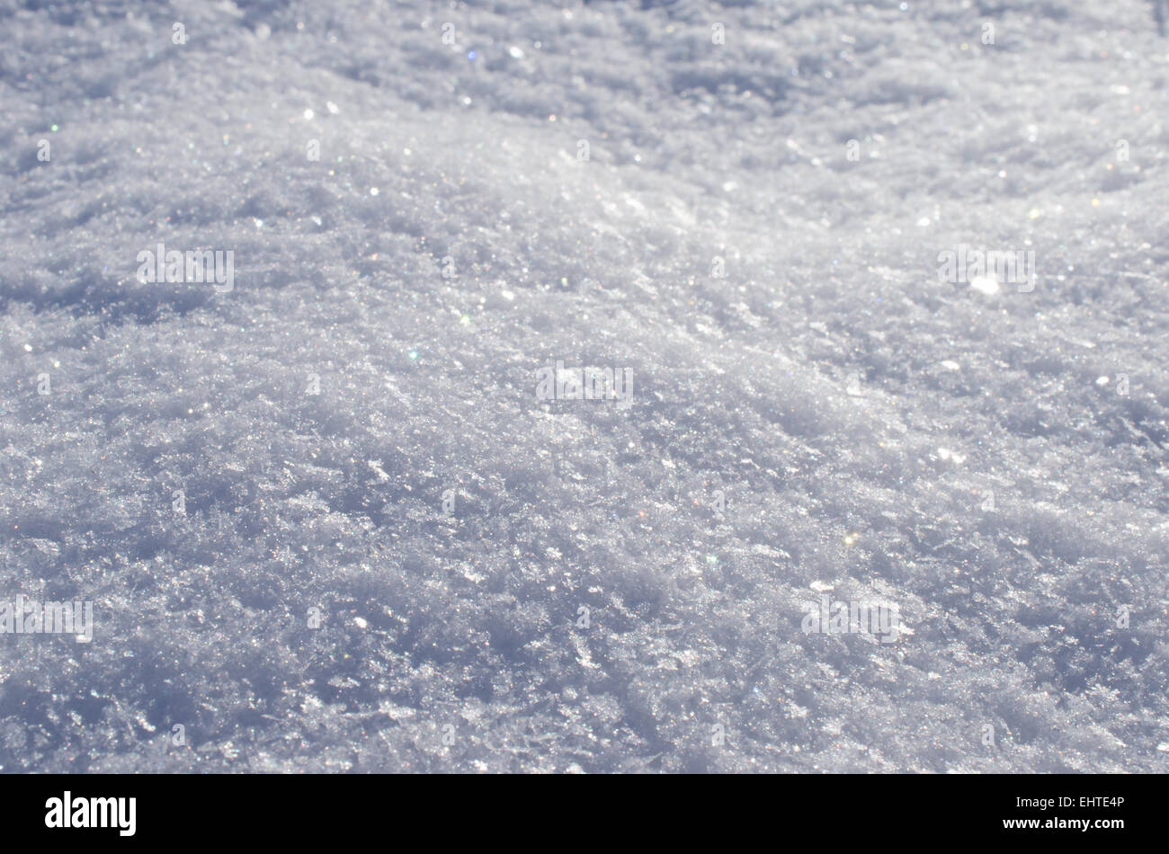 Closeup snow hi-res stock photography and images - Alamy