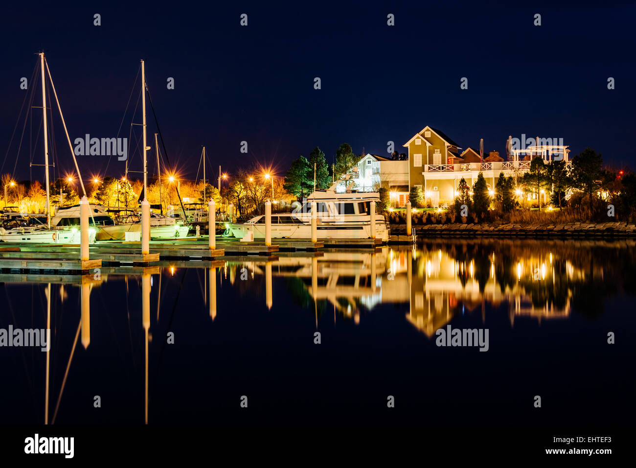 Chesapeake bay bridge night hi-res stock photography and images - Alamy