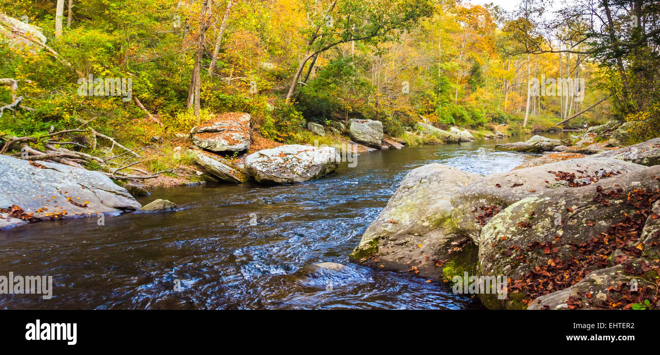 Boulders along the Gunpowder River in Gunpowder Falls State Park ...