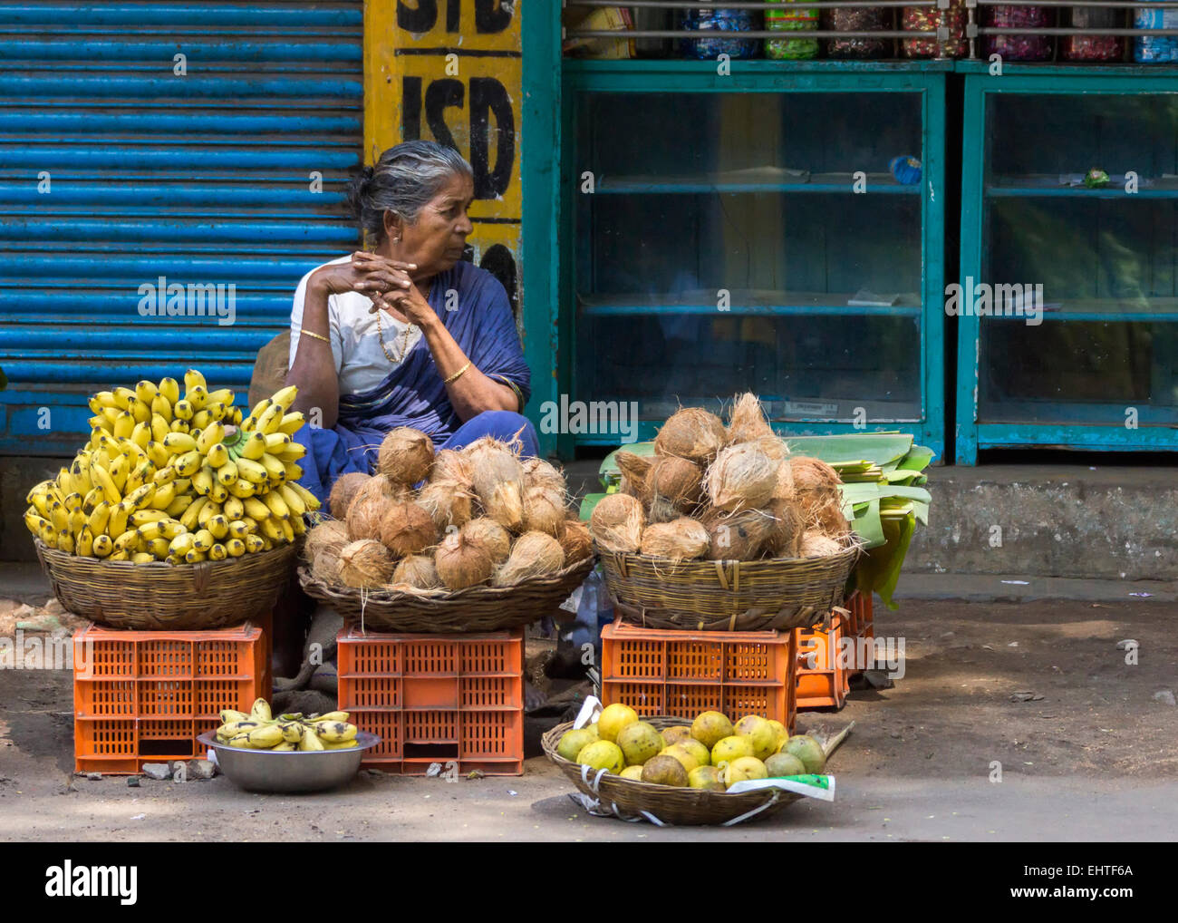 Woman With Coconuts High Resolution Stock Photography and Images - Alamy