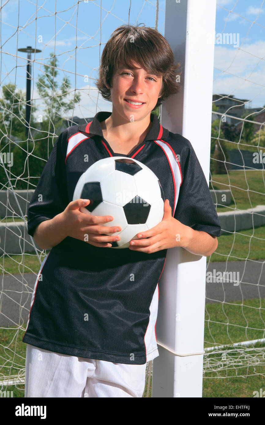 12 year old child playing sports hi-res stock photography and images ...
