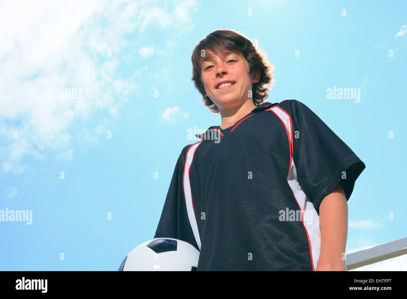12 year old child playing sport hi-res stock photography and images - Alamy