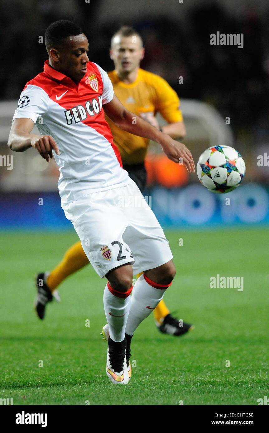 Monaco, France. 17th Mar, 2015. Champions League Football. AS Monaco ...