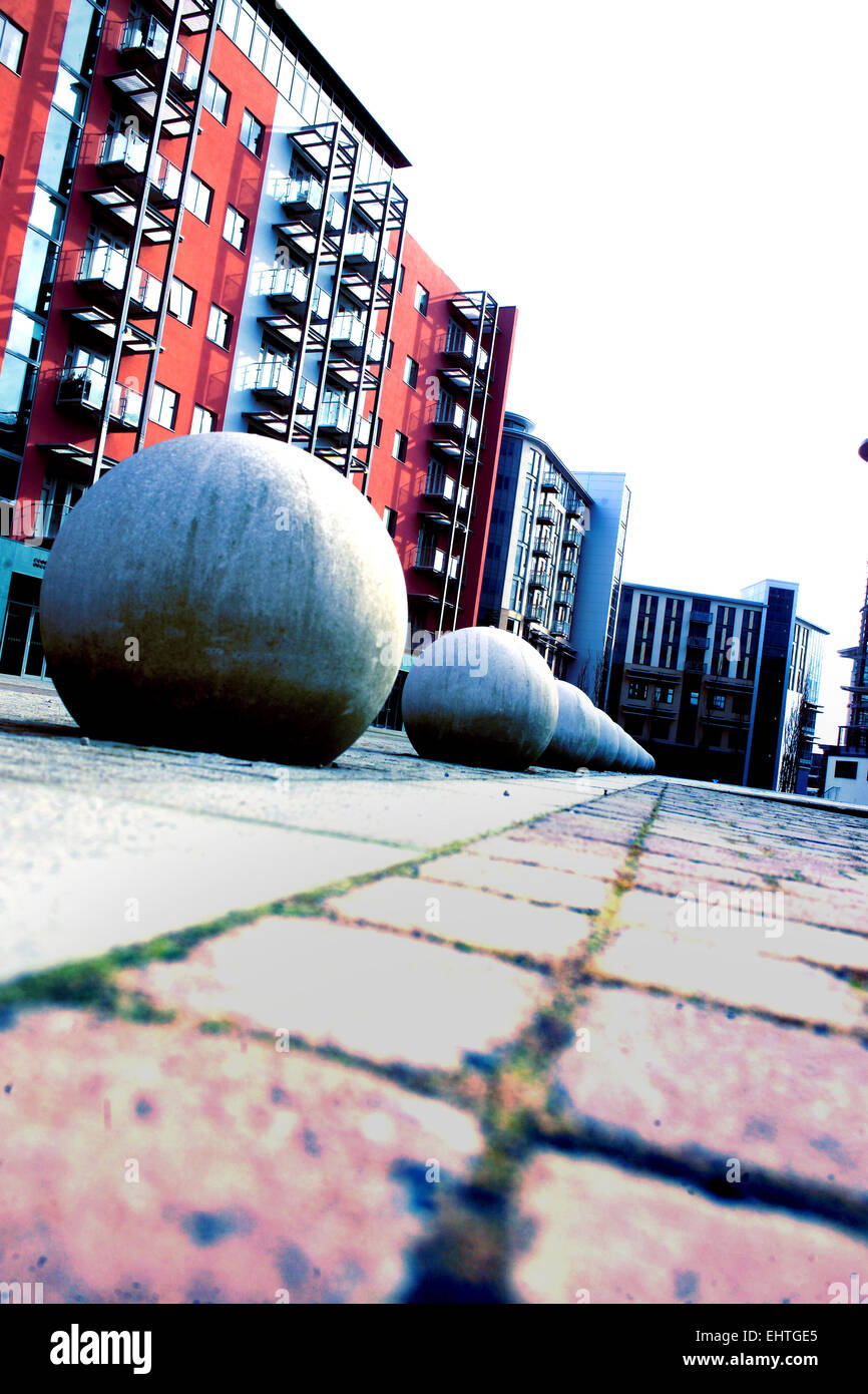 Waterloo flats, Temple Street, Newcastle Stock Photo - Alamy