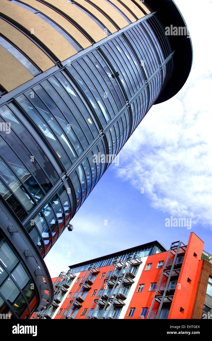 Waterloo flats, Temple Street, Newcastle Stock Photo - Alamy