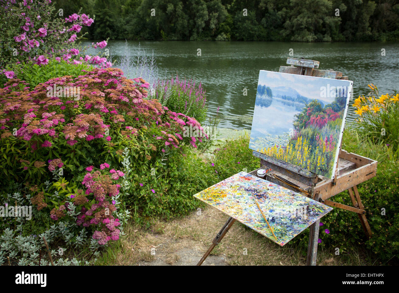 Seine banks of the eure hi-res stock photography and images - Alamy