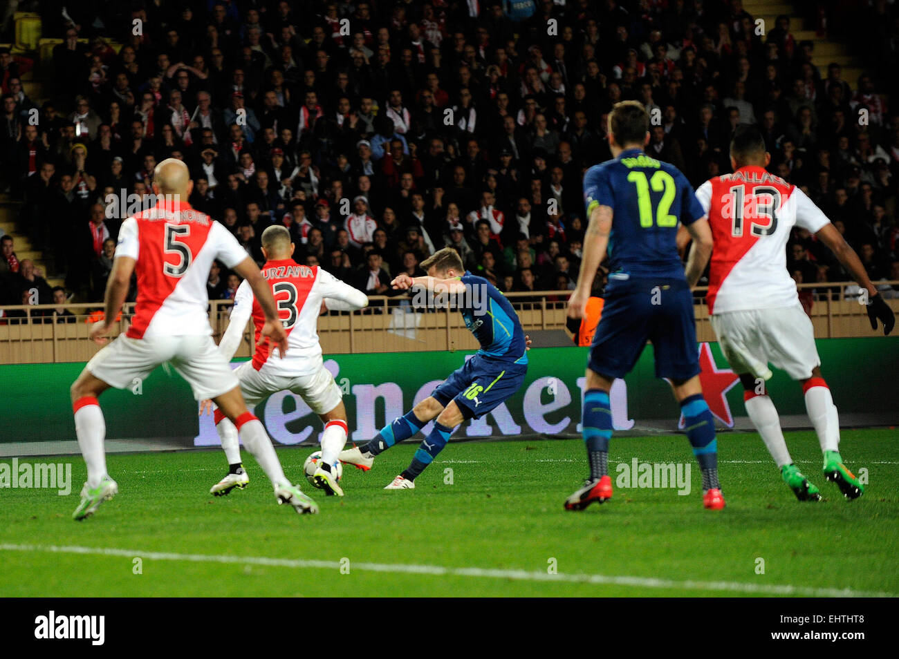 Monaco, France. 17th Mar, 2015. Champions League Football. AS Monaco ...