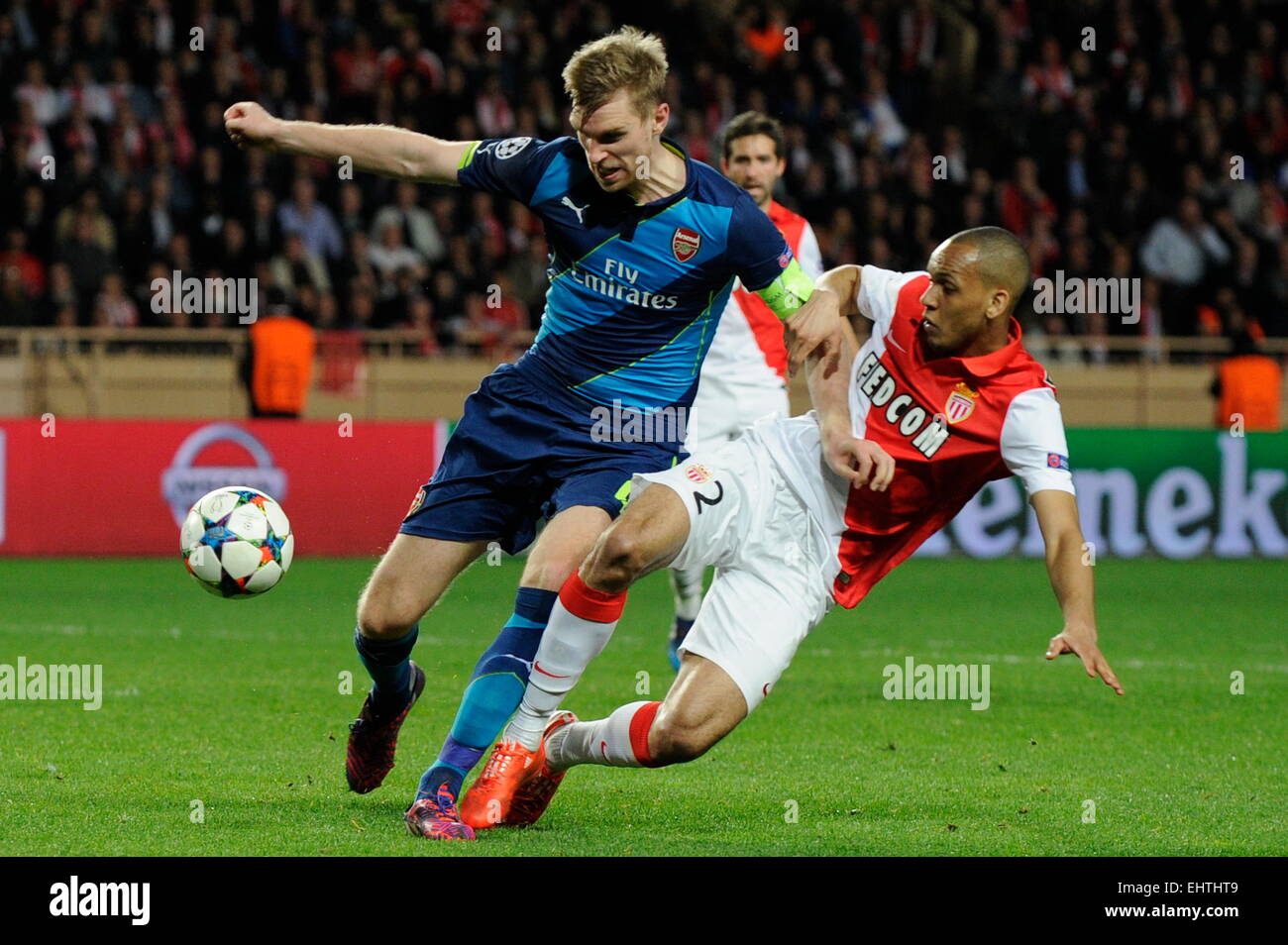 Monaco, France. 17th Mar, 2015. Champions League Football. AS Monaco ...