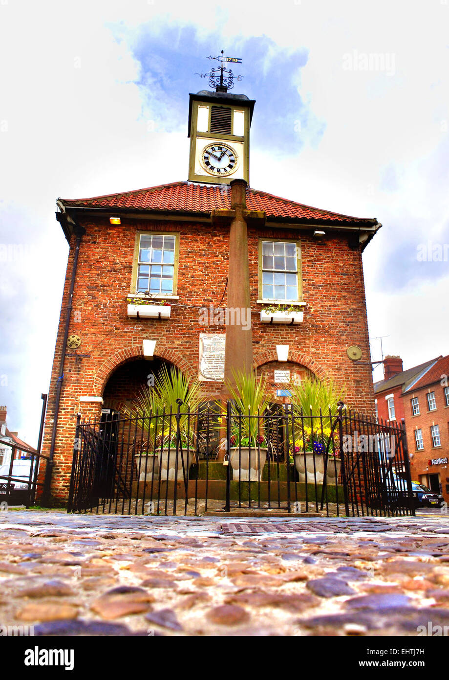 Yarm Town hall Stock Photo - Alamy