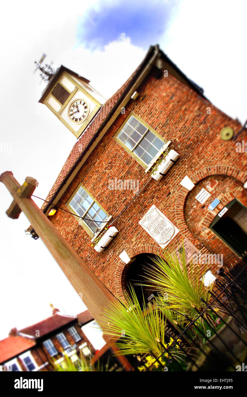 Yarm Town hall Stock Photo - Alamy