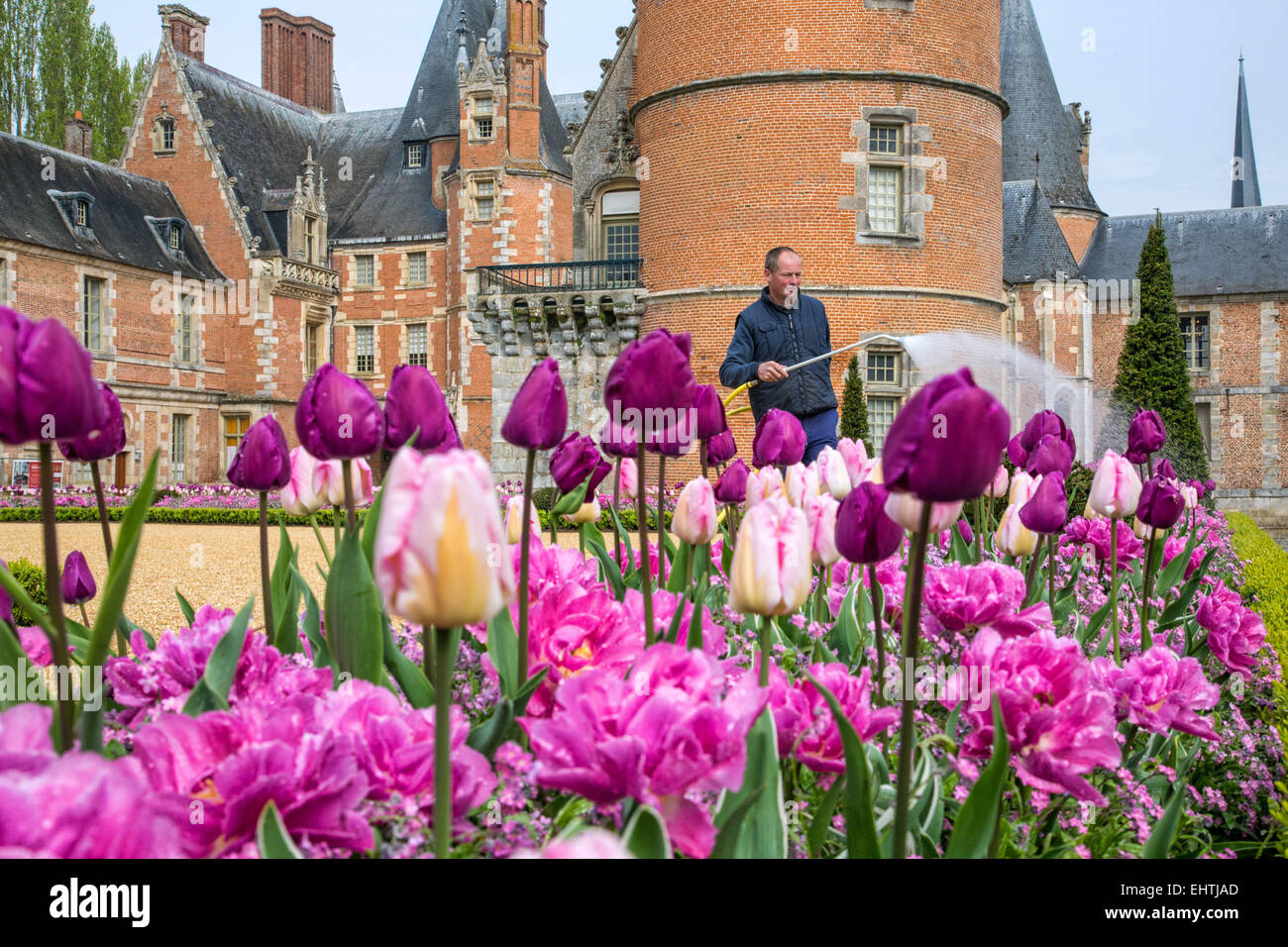 The Park At The Chateau De Maintenon High Resolution Stock Photography ...