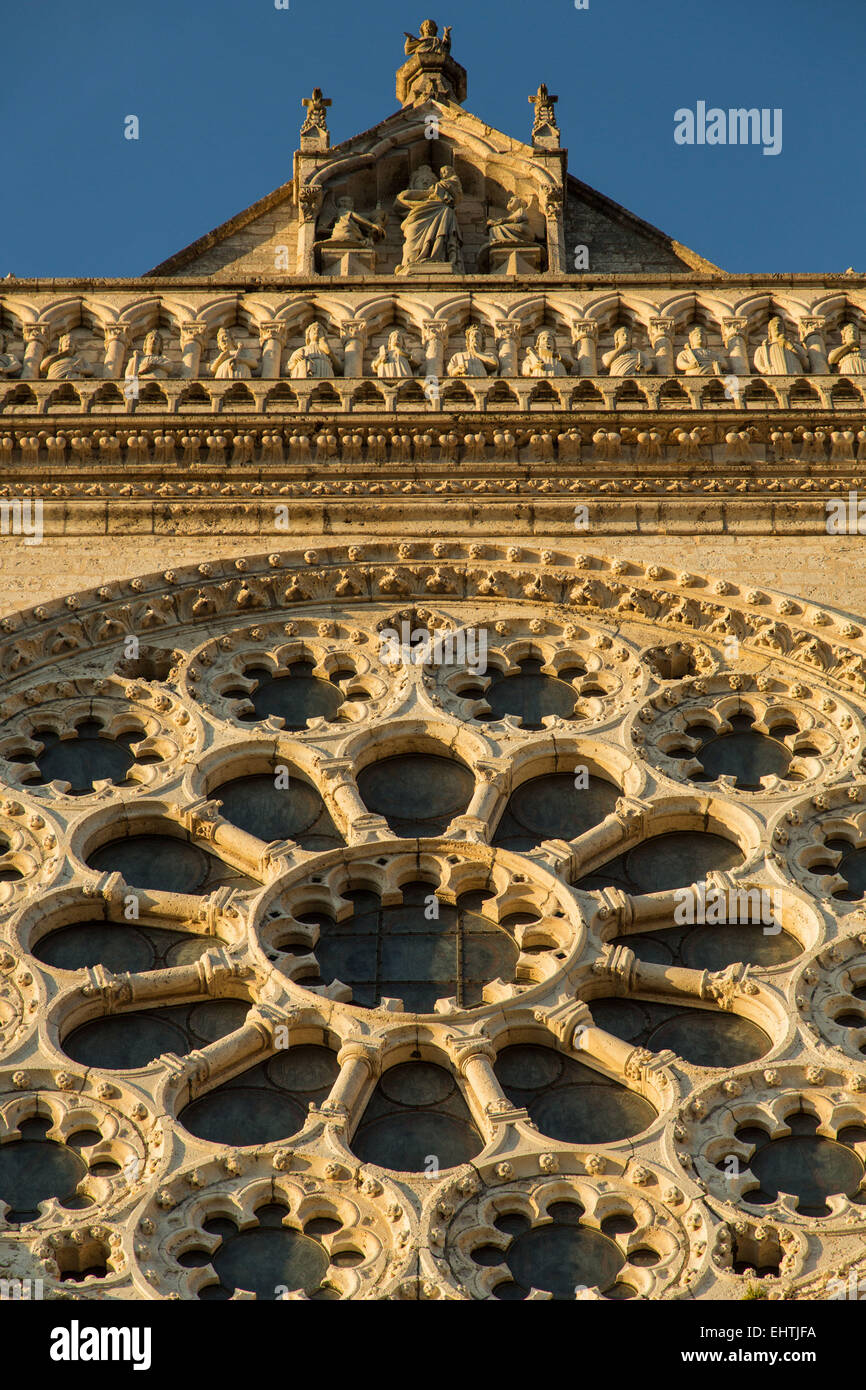 ILLUSTRATION OF CHARTRES, EURE-ET-LOIR (28), CENTRE, FRANC Stock Photo ...