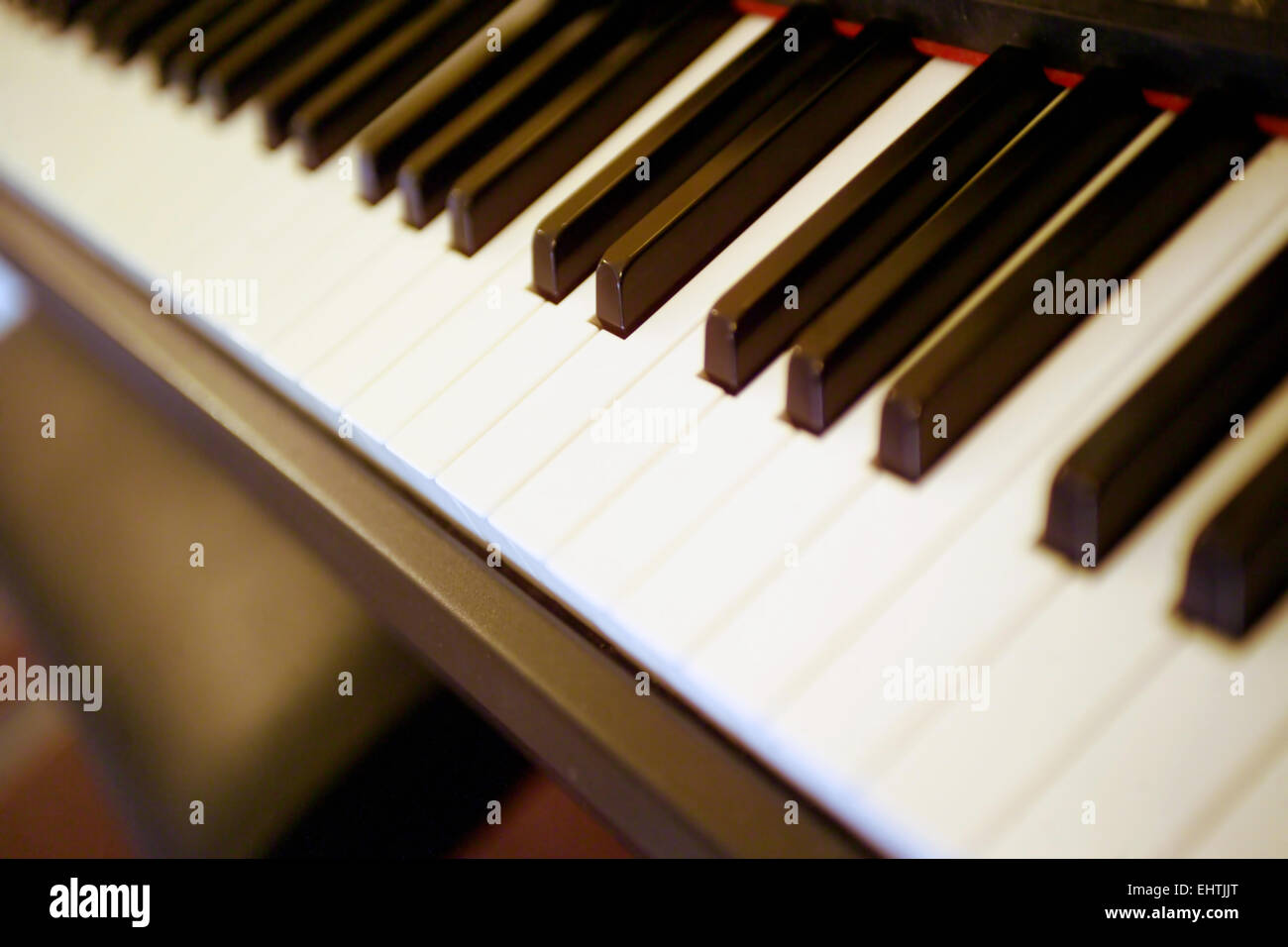 Musical instrument / Piano keyboard Stock Photo - Alamy