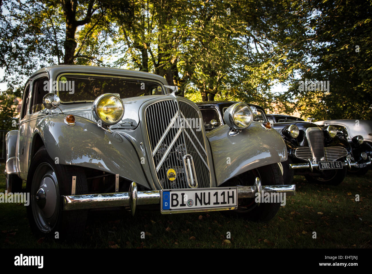 80 YEARS OF CITROEN'S FRONT-WHEEL DRIVE 'TRACTION AVANT', FRANCE Stock ...