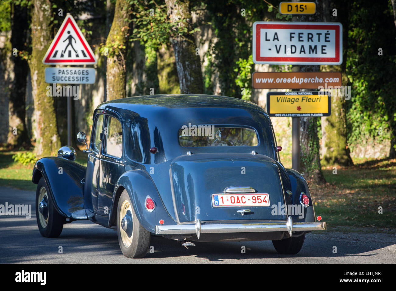 80 YEARS OF CITROEN'S FRONT-WHEEL DRIVE 'TRACTION AVANT', FRANCE Stock ...