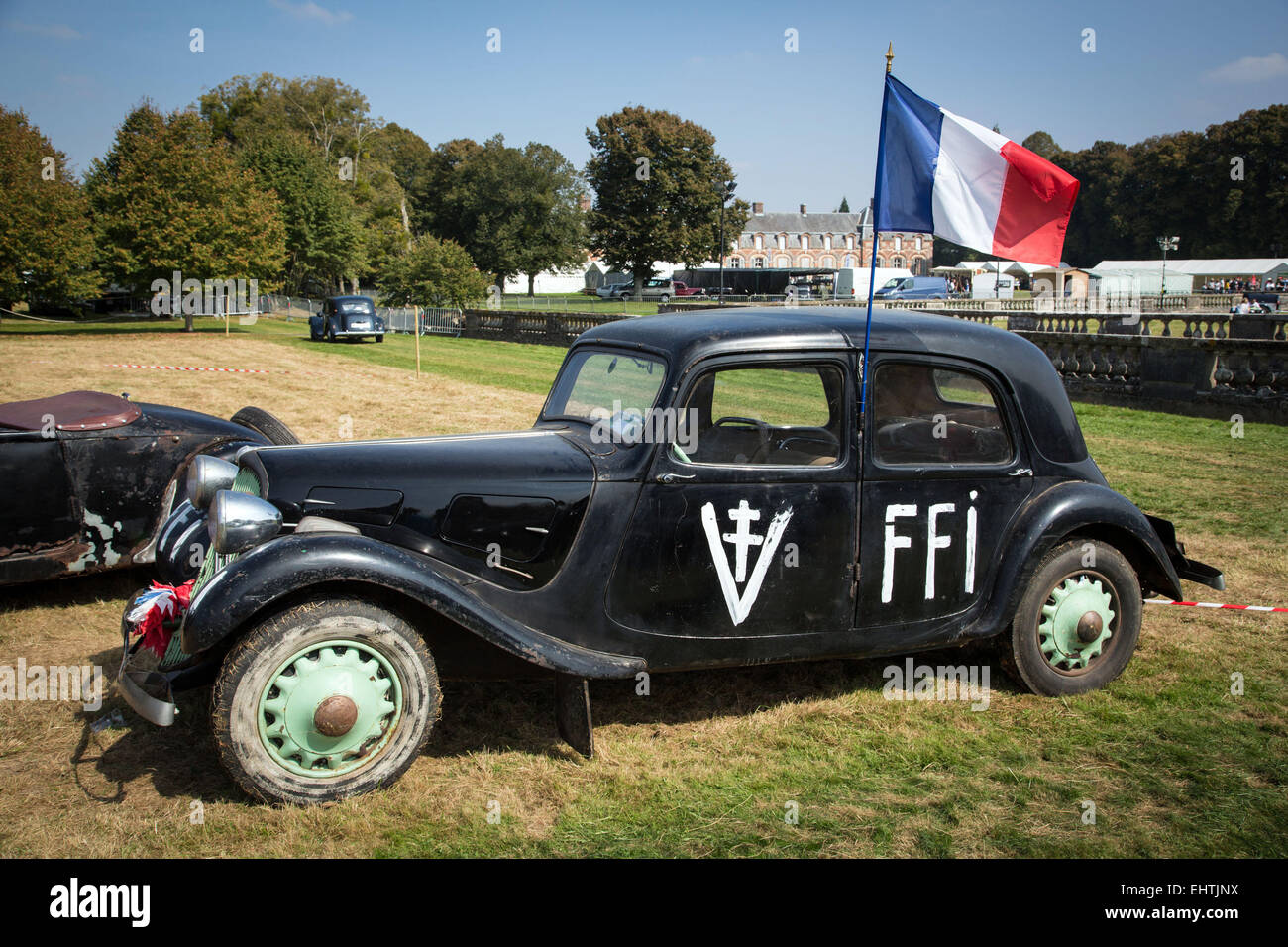 80 YEARS OF CITROEN'S FRONT-WHEEL DRIVE 'TRACTION AVANT', FRANCE Stock ...