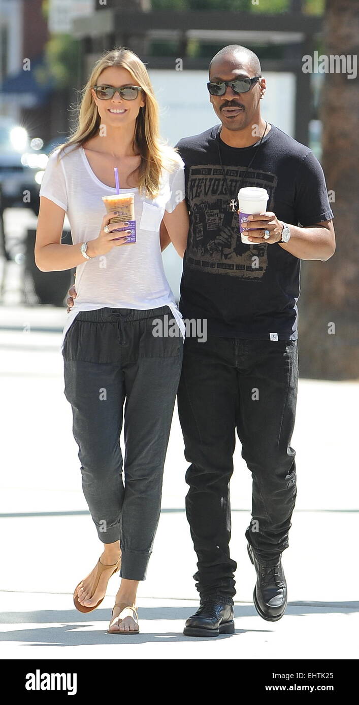Eddie murphy girlfriend paige butcher hi-res stock photography and ...