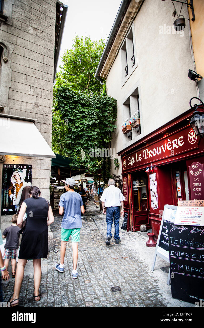 A day inside the walls of Carcassonne Castle Stock Photo - Alamy