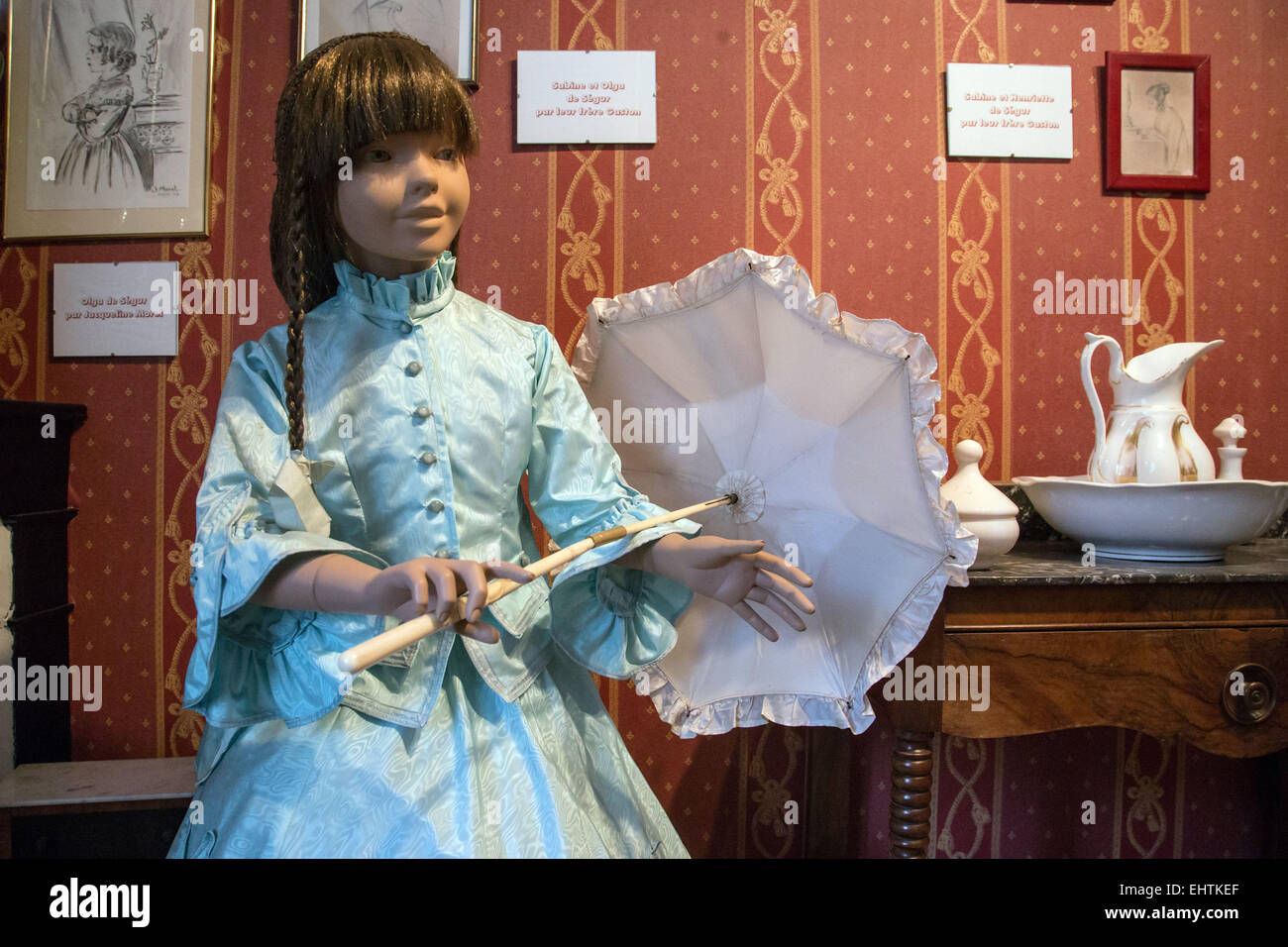 ILLUSTRATION OF THE ORNE (61), LOWER NORMANDY, FRANCE Stock Photo - Alamy