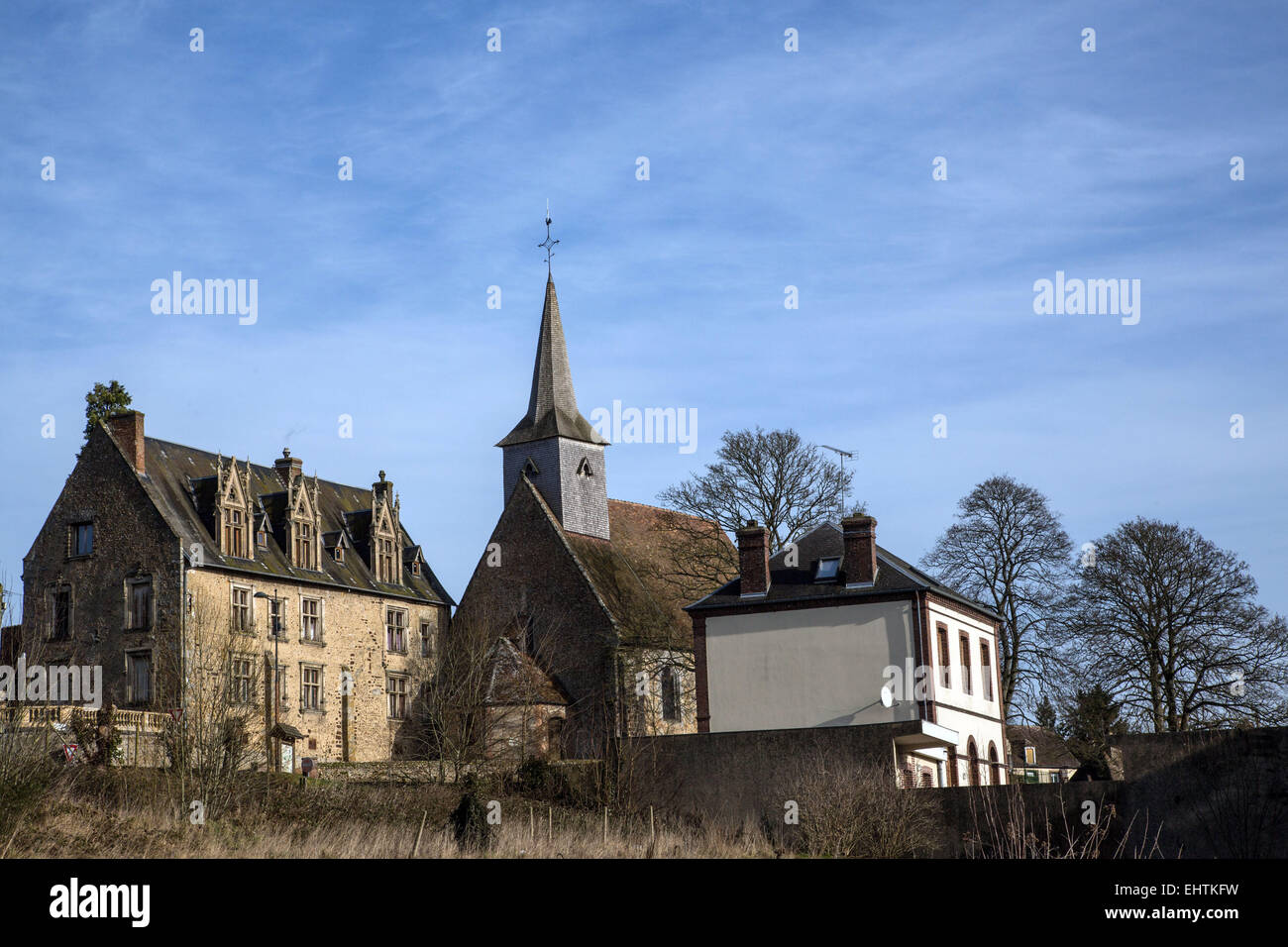 ILLUSTRATION OF THE ORNE (61), LOWER NORMANDY, FRANCE Stock Photo - Alamy