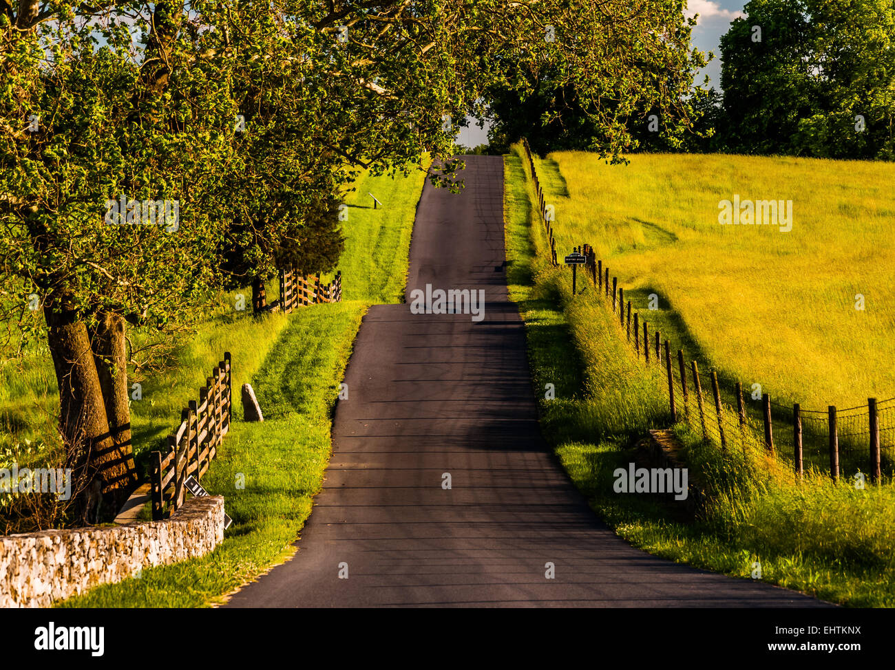 Hilly road hi-res stock photography and images - Alamy
